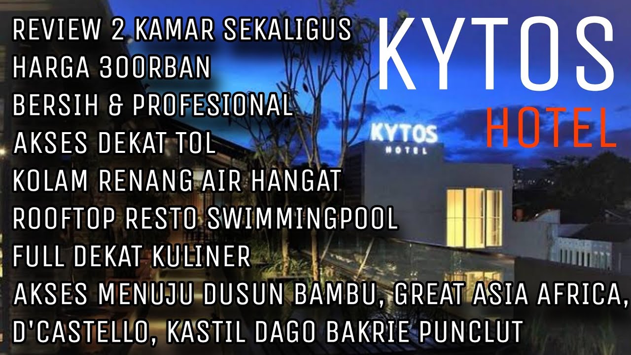 WAJIB NONTON ️ REVIEW TERBARU ️ KYTOS HOTEL BANDUNG #kytoshotel #Kytosbandung #kytossetiabudi ...