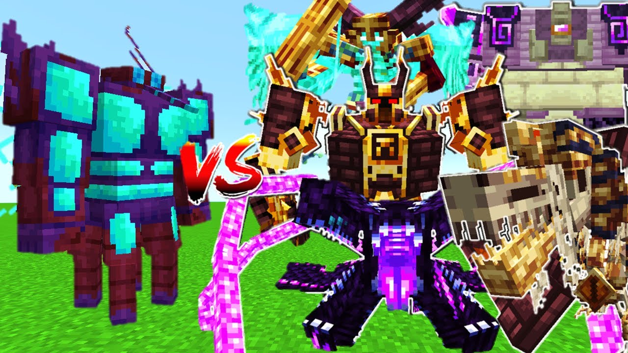 WARPED MOSCO *ALEXS MOBS VS L_ENDER'S CATACLYSM BOSSES - MINECRAFT ...