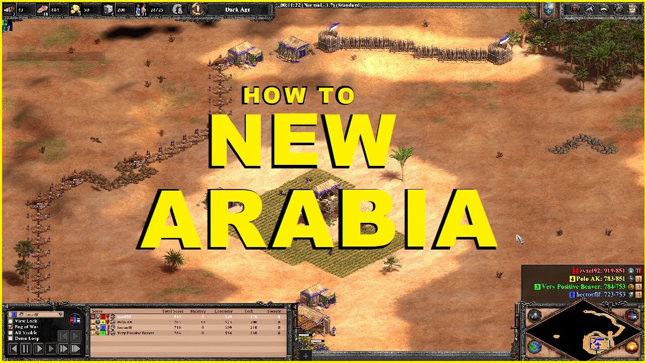 Breaking the meta: new Arabia | AoE2 DE - YouTube