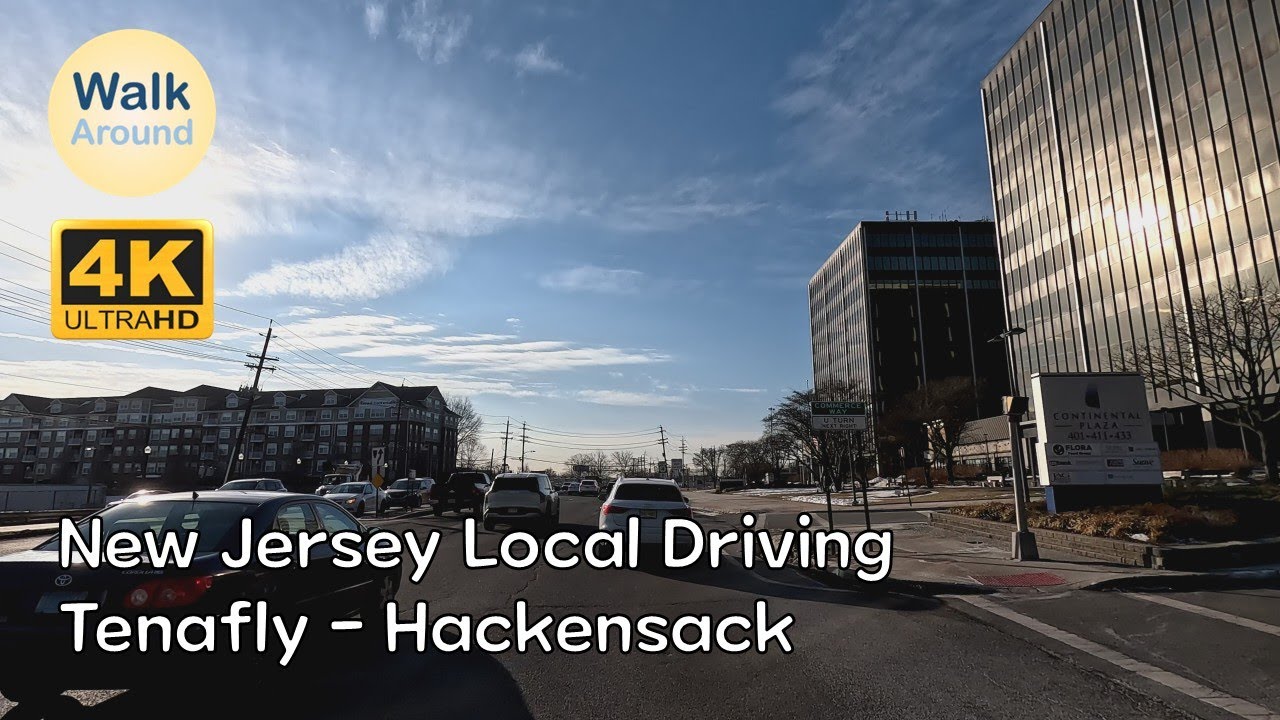 【4K60】 New Jersey Local Driving: Tenafly - Hackensack - YouTube