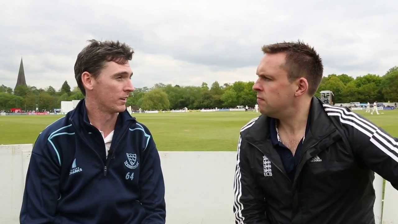 Steve Magoffin - 8 for 20 on Day 1 at Horsham speaks to SussexTV - YouTube