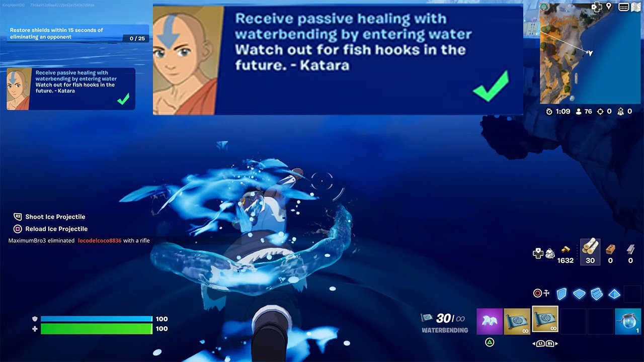 How to EASILY Receive passive healing with waterbending by entering ...