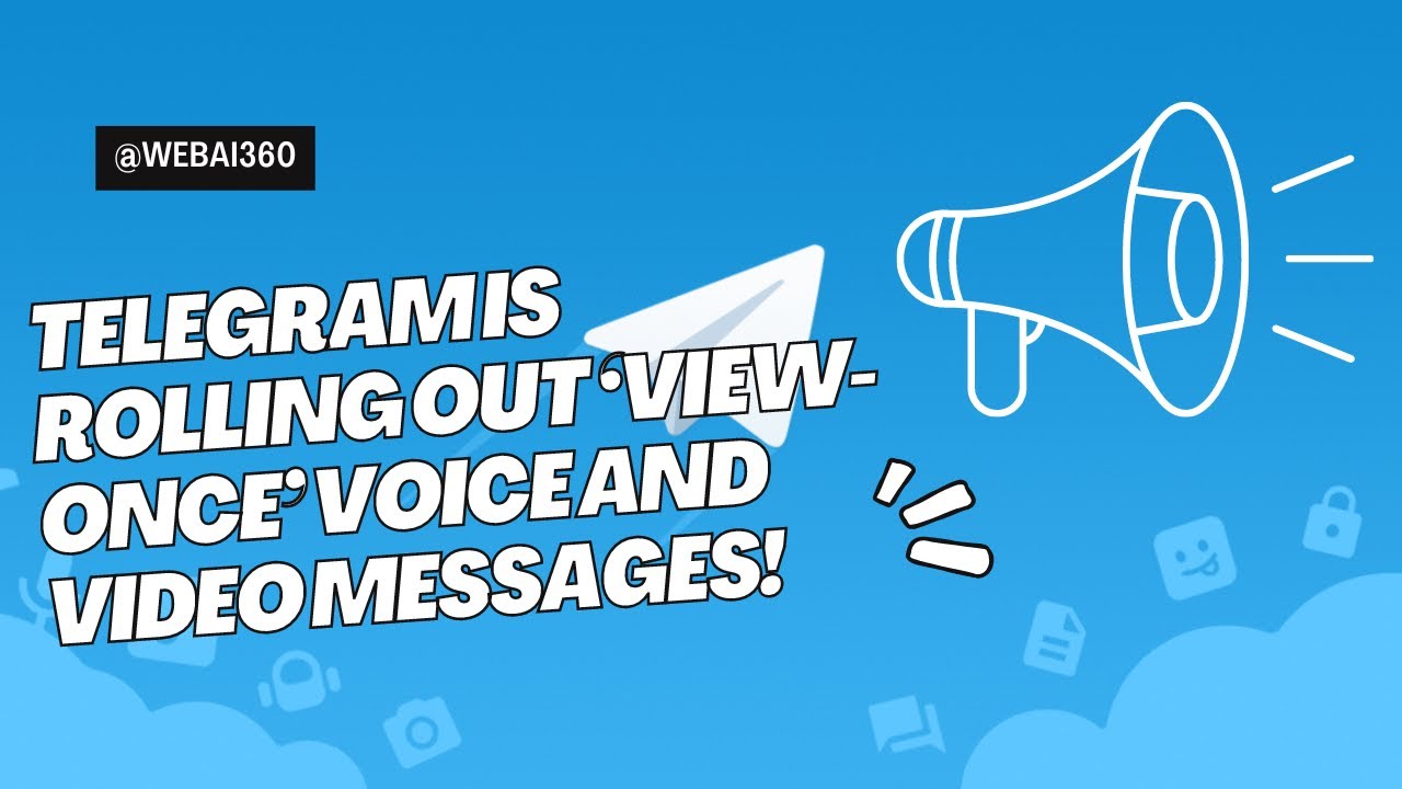 Telegram is rolling out ‘view once’ voice and video messages - YouTube