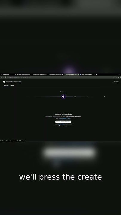 Create a Database on PlanetScale for Your Next.js App - YouTube