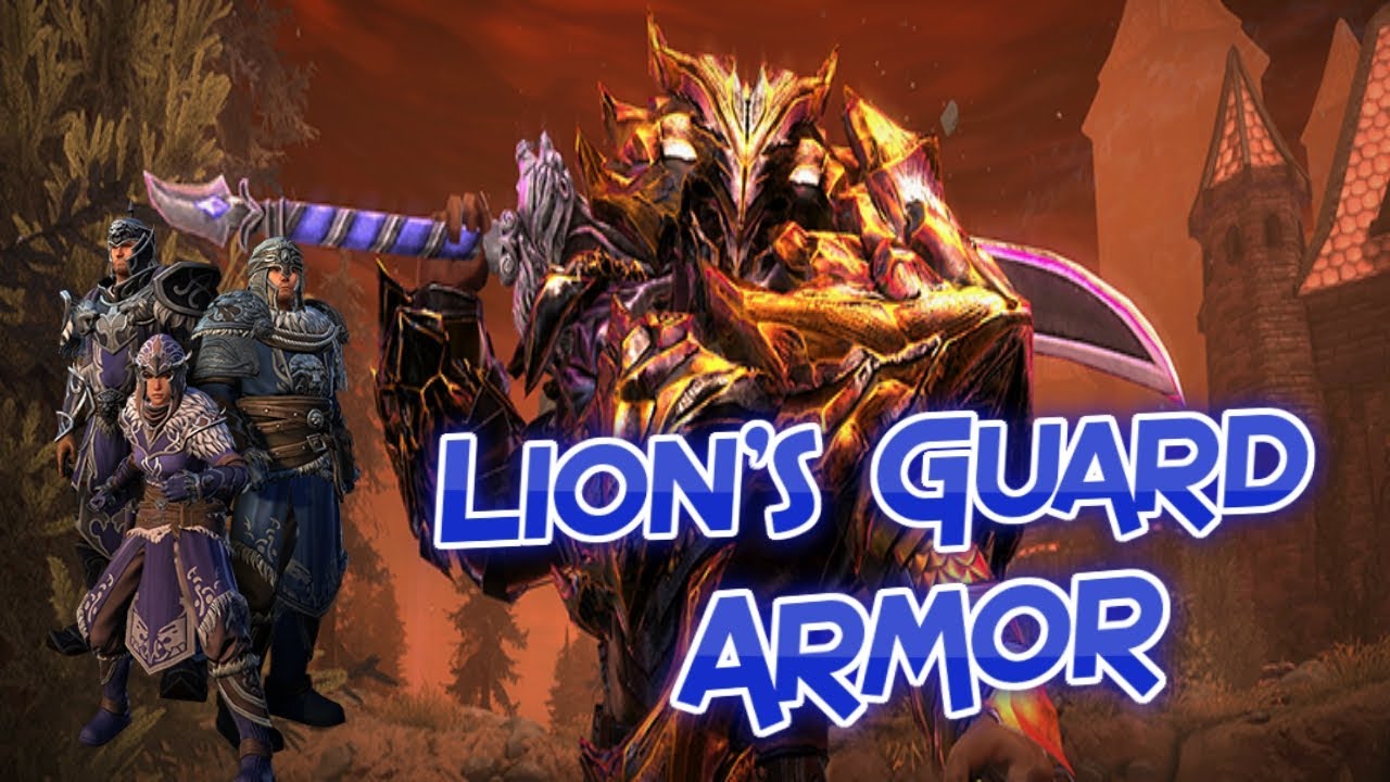 Neverwinter - Lion's Guard Armor Guide - YouTube