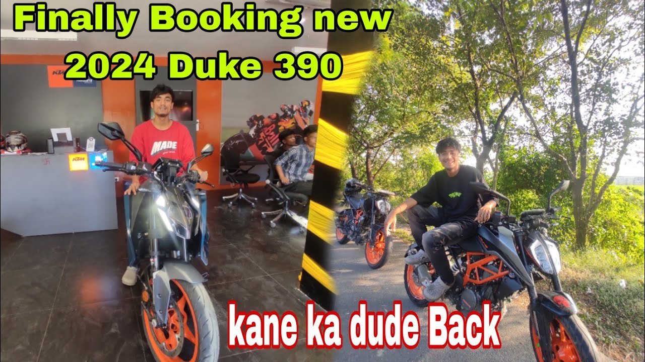 Kane ka Duke 390 dude back 🥰🥰 Finally booking new 2024 390 🥰 - YouTube
