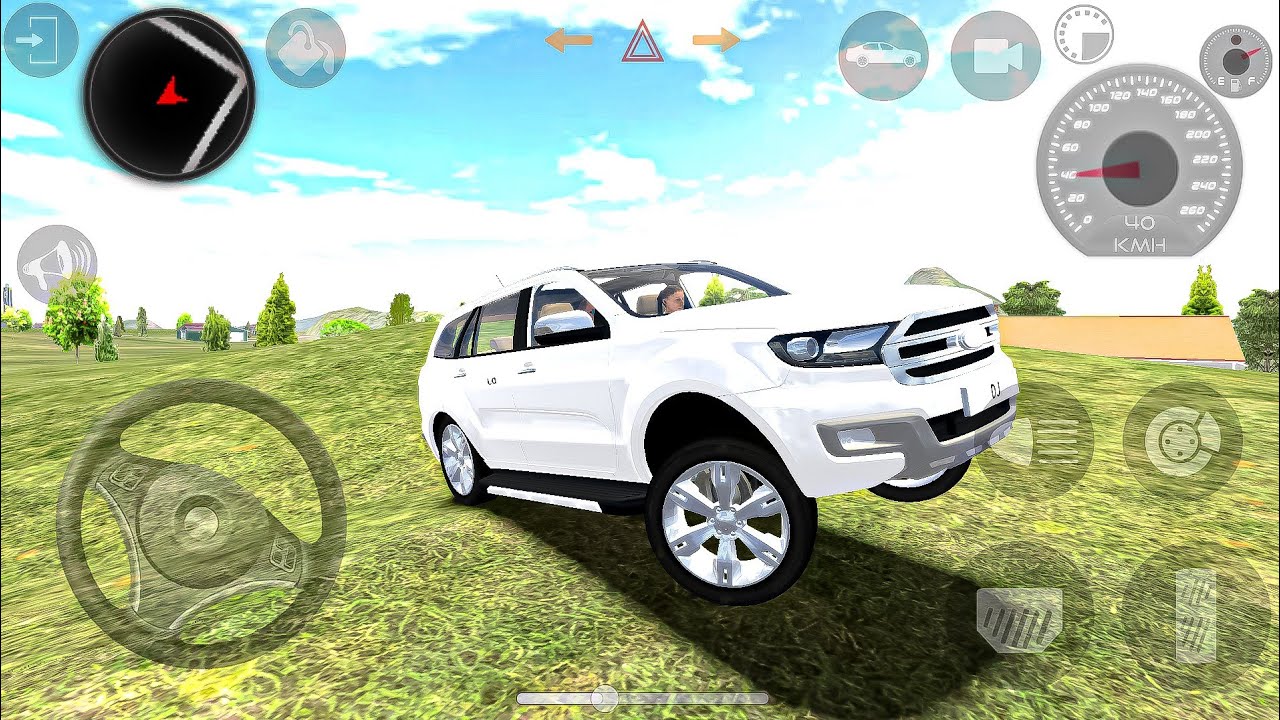 Ford Endeavour 4wd Car Game // Indian car simulator 3d gameplay ...