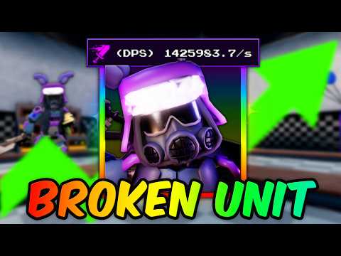 This 1.5 MILLION DPS Unit is COMPLETELY BROKEN in Five Nights TD 2..