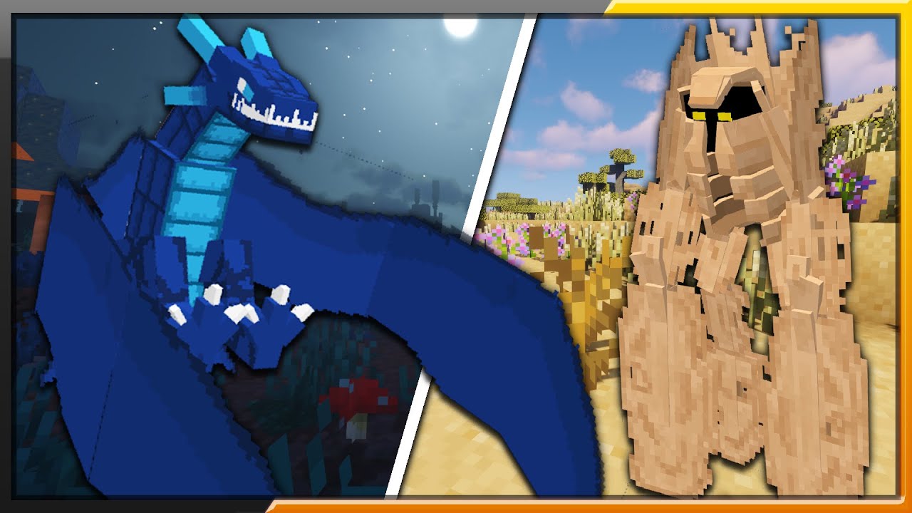 O NOVO DRAGÃO RELÂMPAGO DO MINECRAFT! - UNTITLED CREATURES - SHOWCASE ...