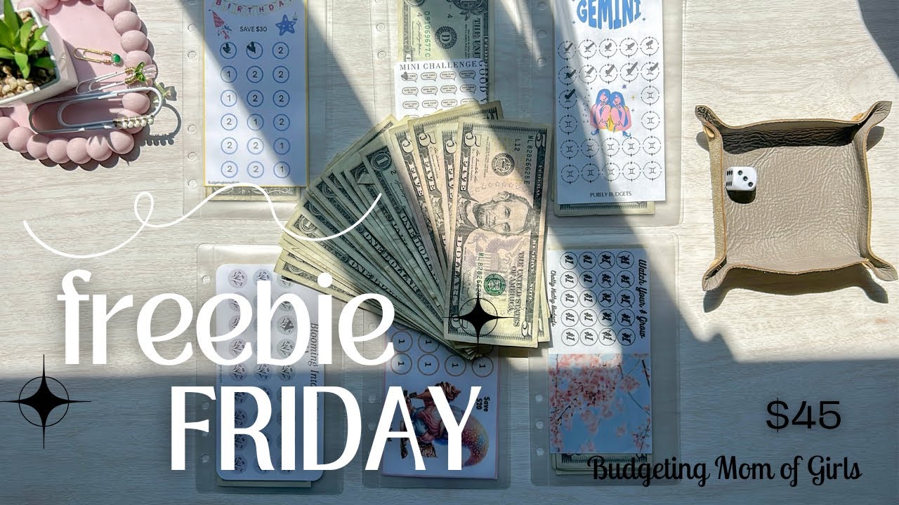 FREEBIE FRIDAY | Savings Challenges | $45 - YouTube