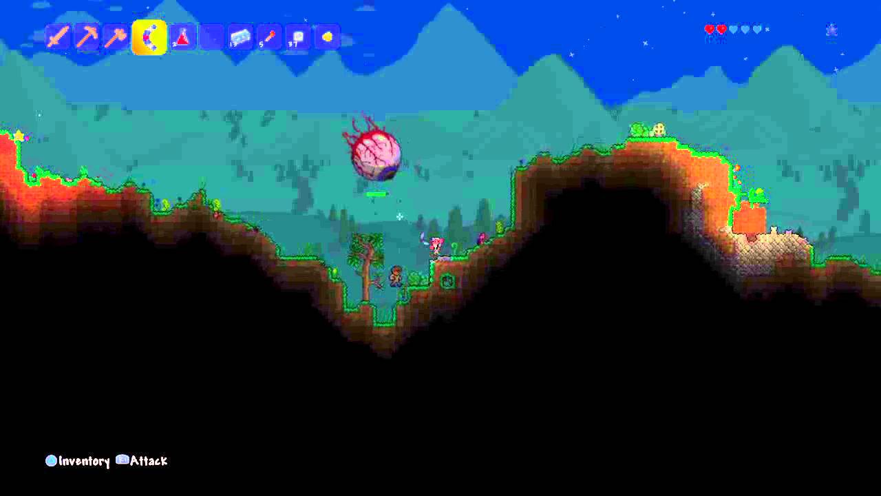 CRG slays all bosses- Terraria- Part 5- RAGE MODE ACTIVATE! - YouTube