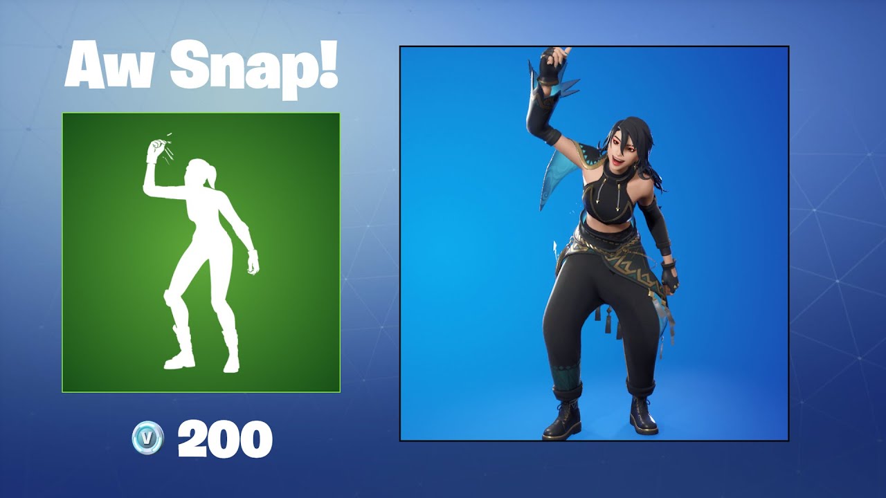 Aw Snap! | Fortnite Emote - YouTube