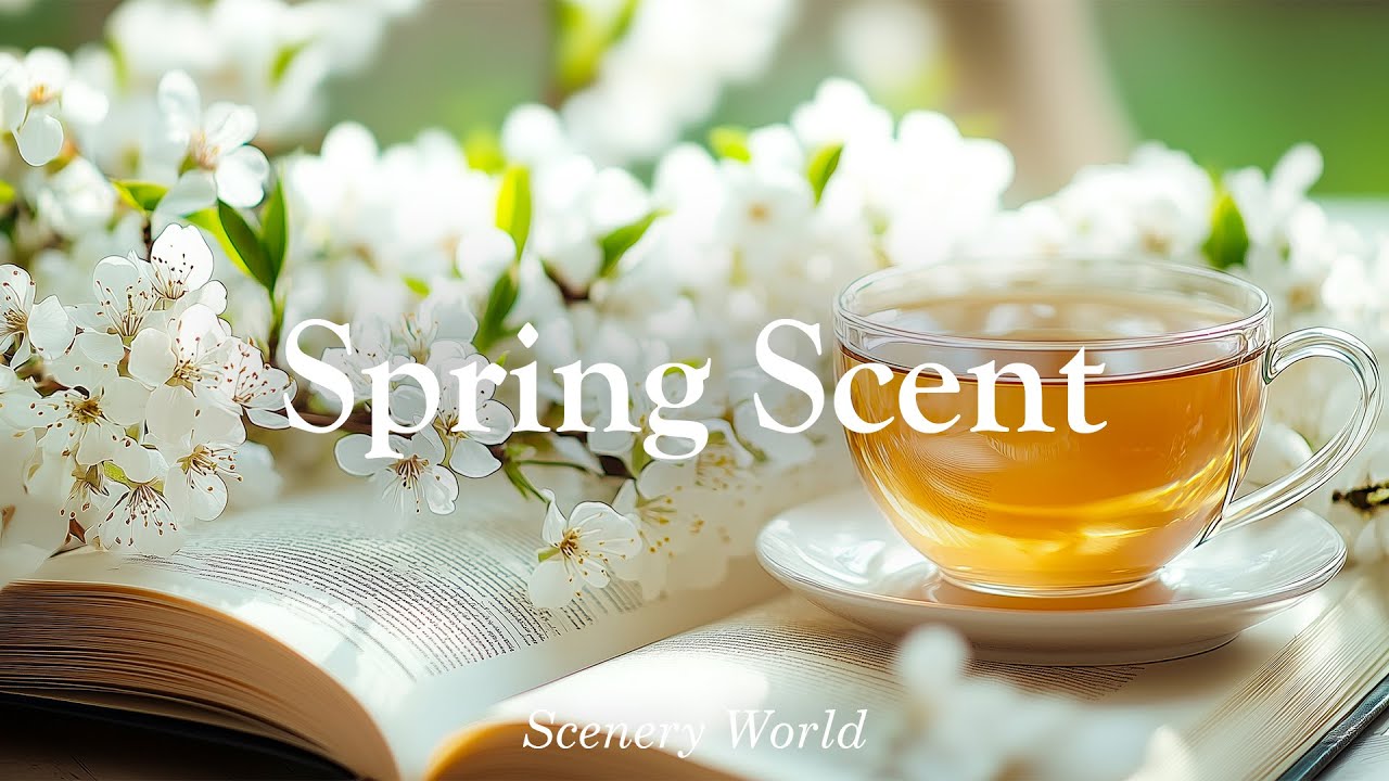 봄 향기와 피아노 음악으로 느끼는 여유로운 아침 - Spring Scent | Scenery World - YouTube