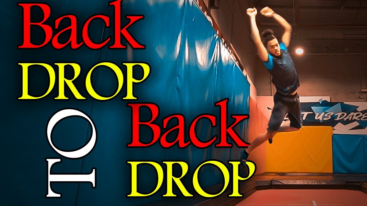تعلم حركات ترامبولين للمبتدئين | TRAMPOLINE TRICKS FOR BEGINNERS ( BACK ...
