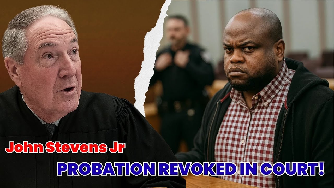 Judge Stevens Jr. Revokes Probation, Reviews Video Evidence & Sentences ...