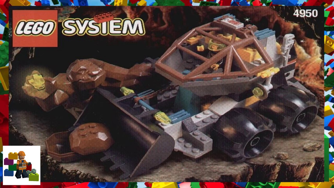 LEGO instructions - Rock Raiders - 4950 - The Loader-Dozer - YouTube