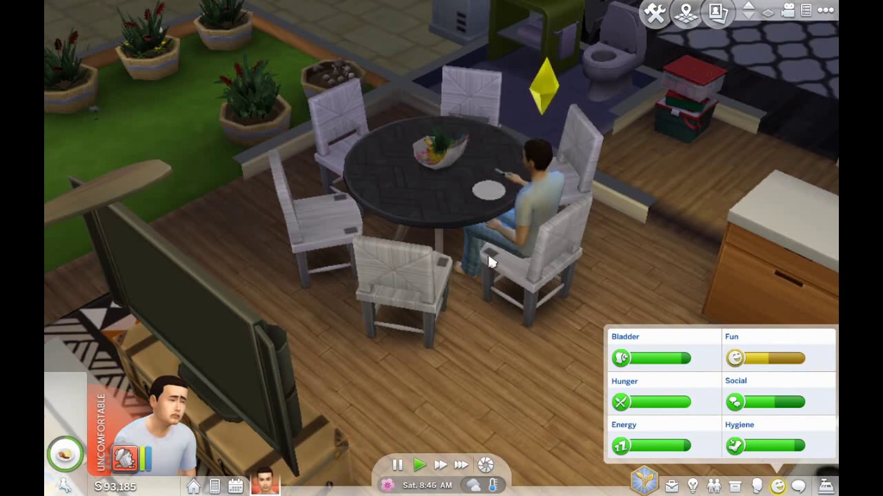 Sims 4 Getting A Biology Degree Part 4 - YouTube