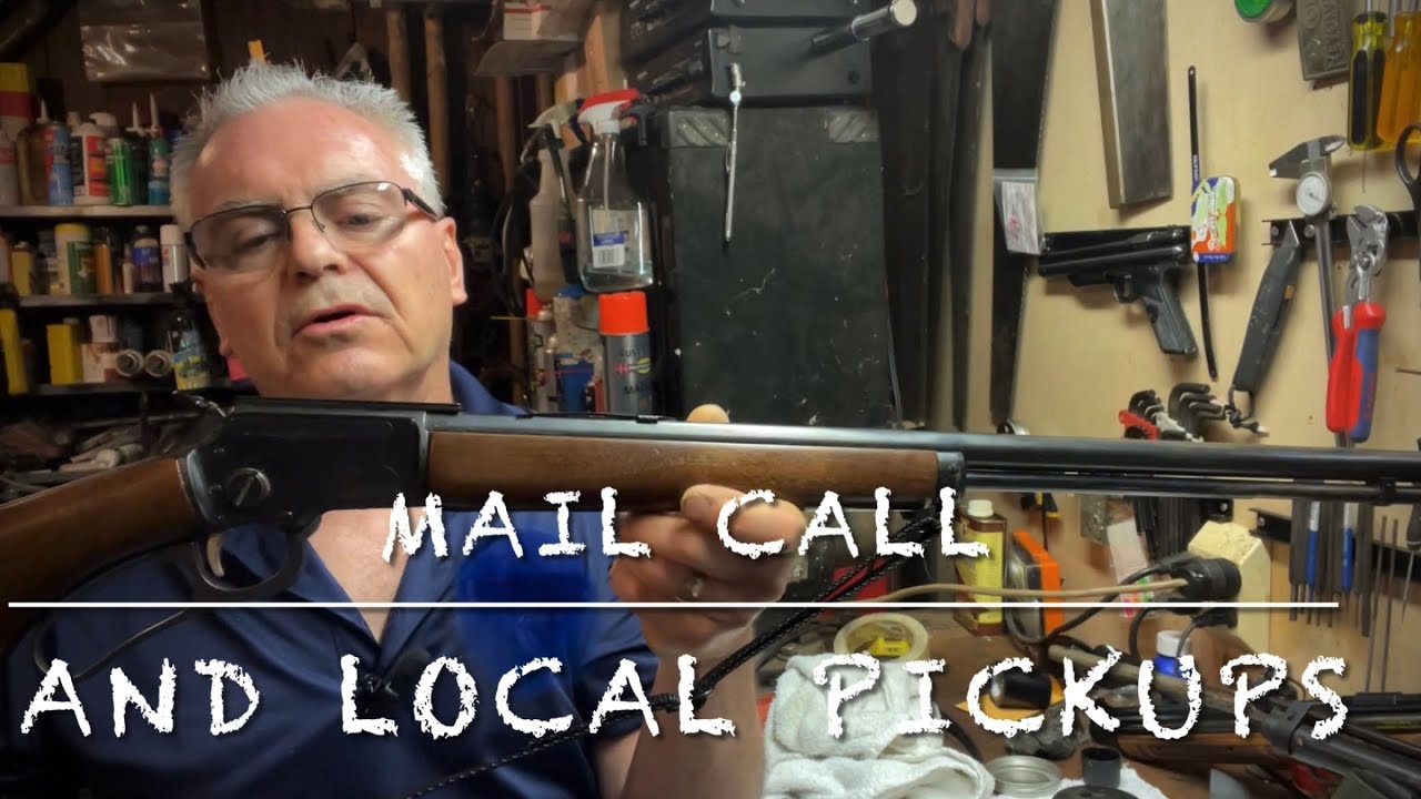 Mail call and a couple boomerang guns. Crosman 1600 co2 pistol Marlin ...