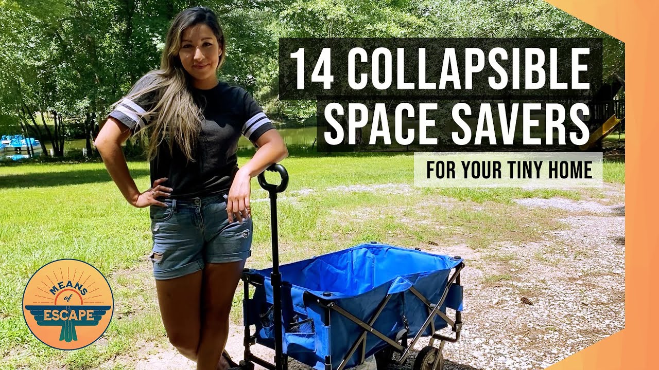 Collapsible Items For You Tiny Home - YouTube