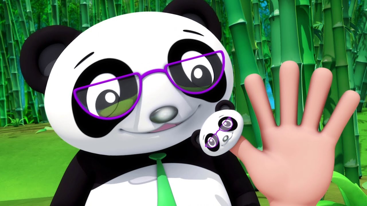 Finger Family Panda | Nursery Rhymes and Kids Songs | Baby Songs ...