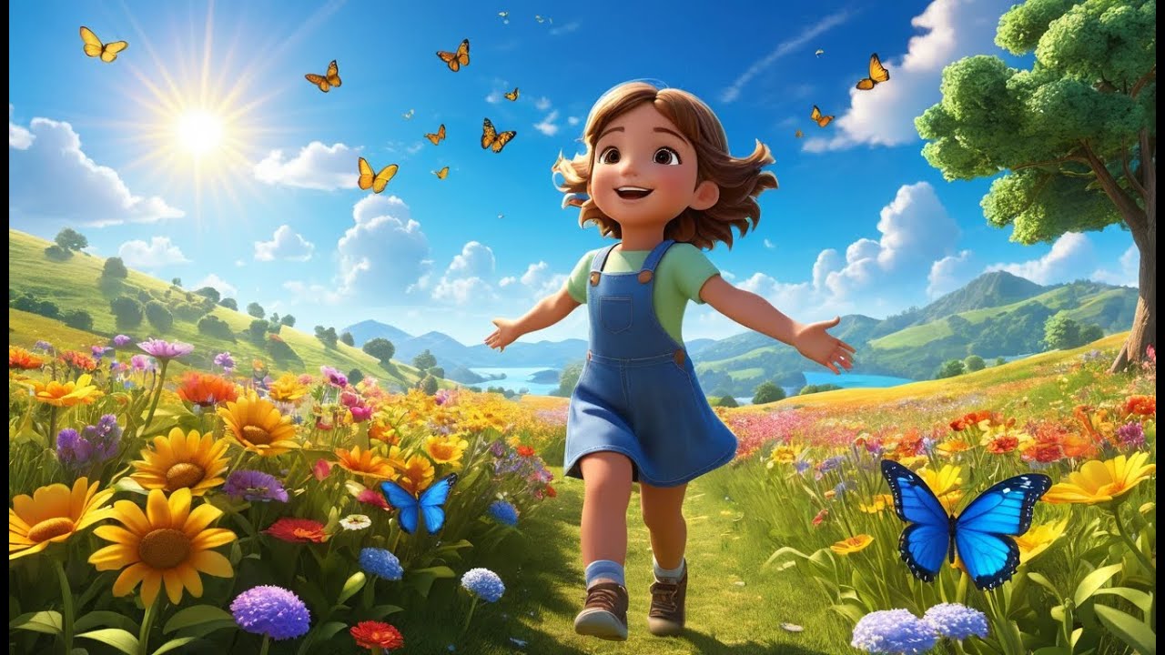 Sun, Sun, Shine So Bright | Fun Nursery Rhyme for Kids | Sing-Along ...