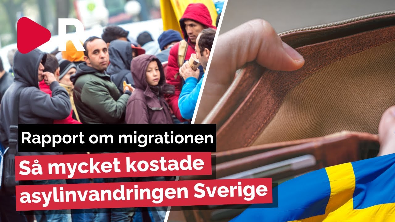 Rapport: Så mycket kostar en invandrare svenska samhället - YouTube