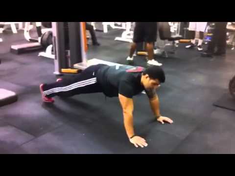 Modified handstand walk from plank - YouTube