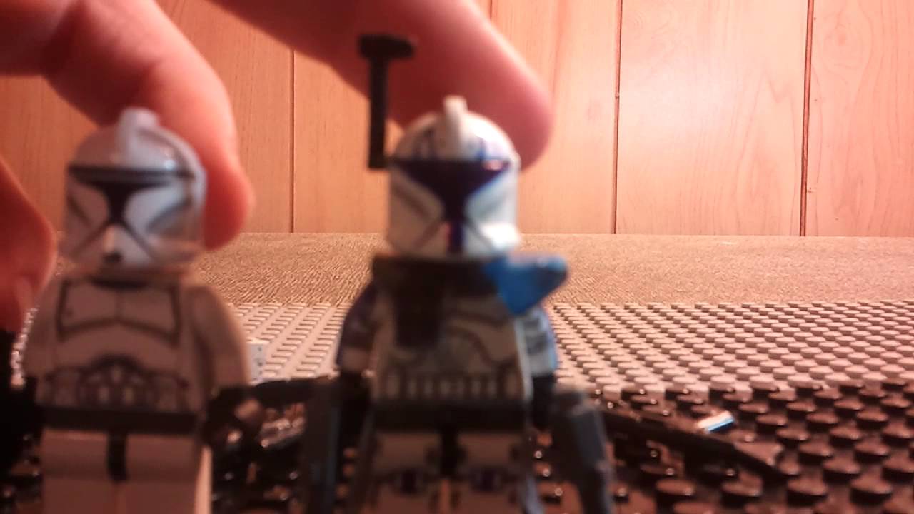 Lego Star Wars- Custom Showcase- Battlefront 2/Episode 2 Captain Rex ...