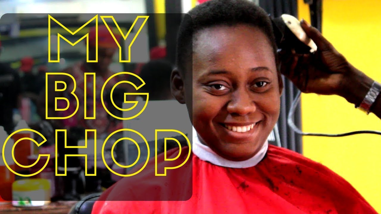 My BIG chop | Big Changes 2017 - YouTube
