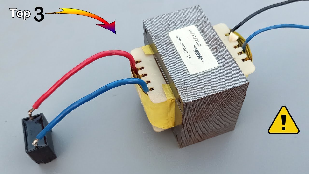 3 Simple invention with Transformer - YouTube