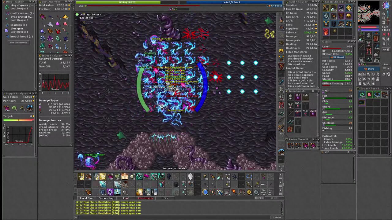 Paladin Solo Hunt Gold Token @Tibia @MmoRpg - YouTube