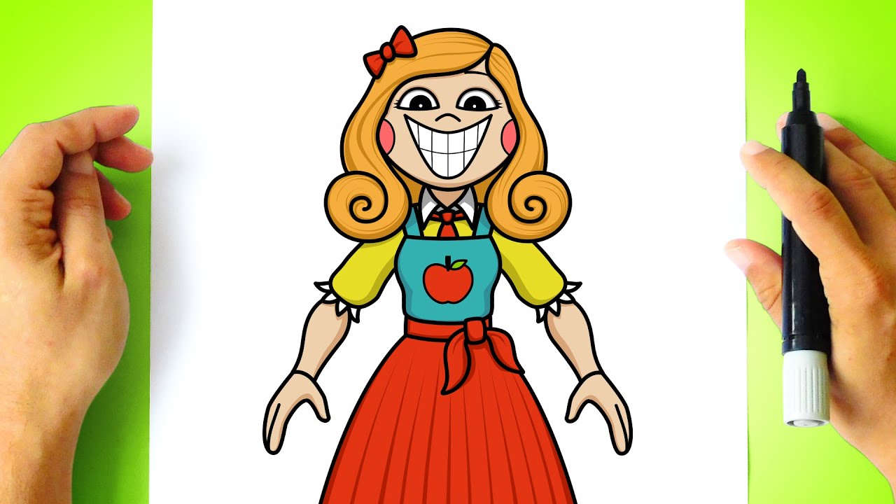 Como DESENHAR a MISS DELIGHT - Cómo DIBUJAR a MISS DELIGHT - Poppy ...