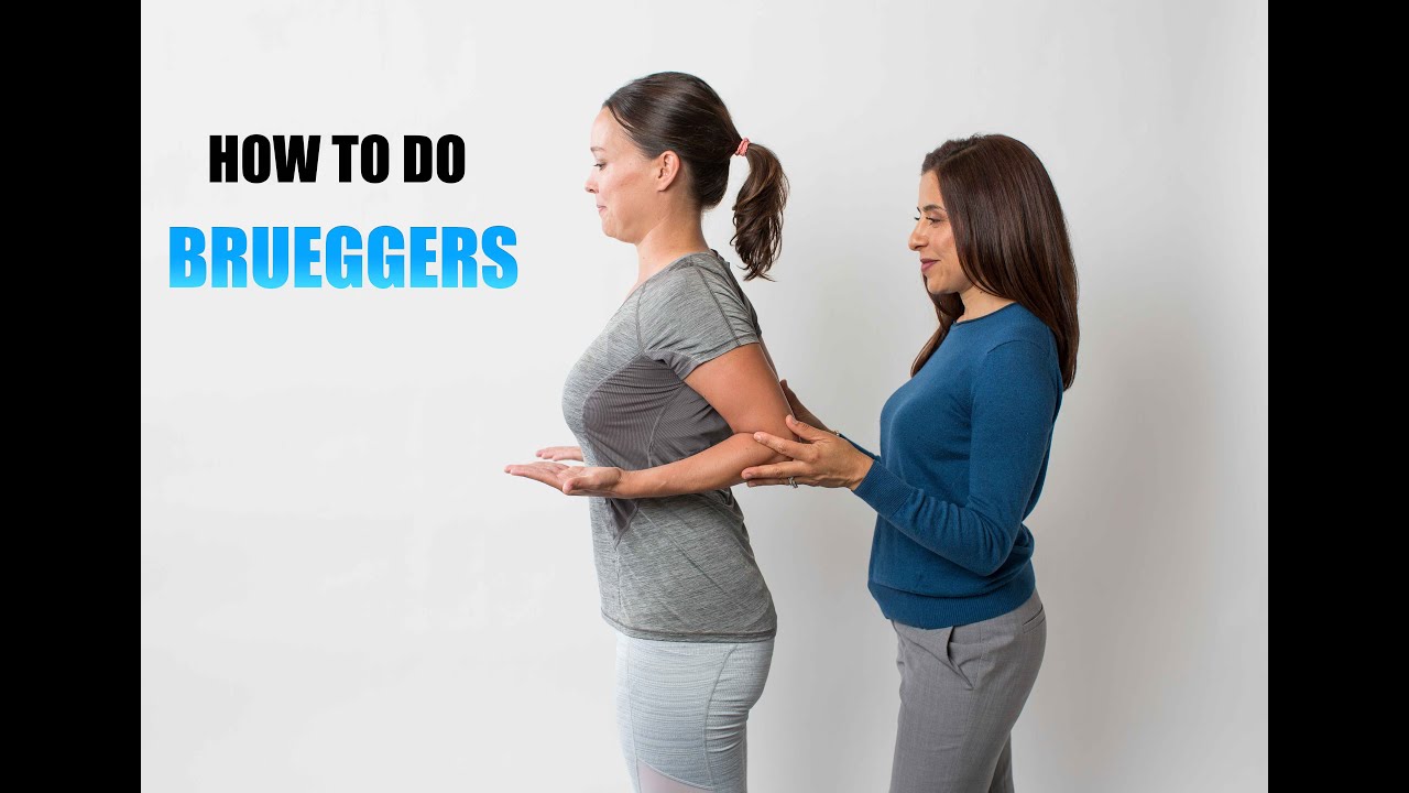 Brueggers: A brief exercise to improve your posture and even strengthen ...