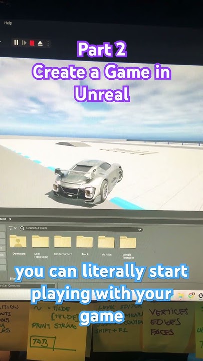 Creating a game with Unreal - Part 2 #gamedesign #gamedev #unrealengine #indiegame - YouTube