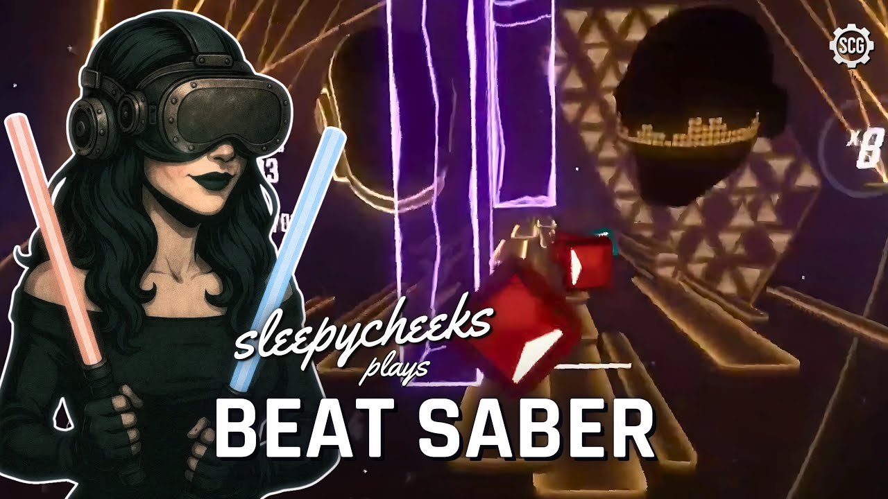 LIVE Sleepy Cheeks Gaming: Beat Saber - YouTube