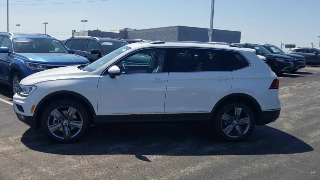 2020 VW Tiguan 2.0T SEL FWD w/3rd row seats - YouTube