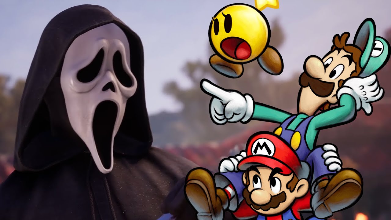 Ghostface vs Mario and Luigi - YouTube