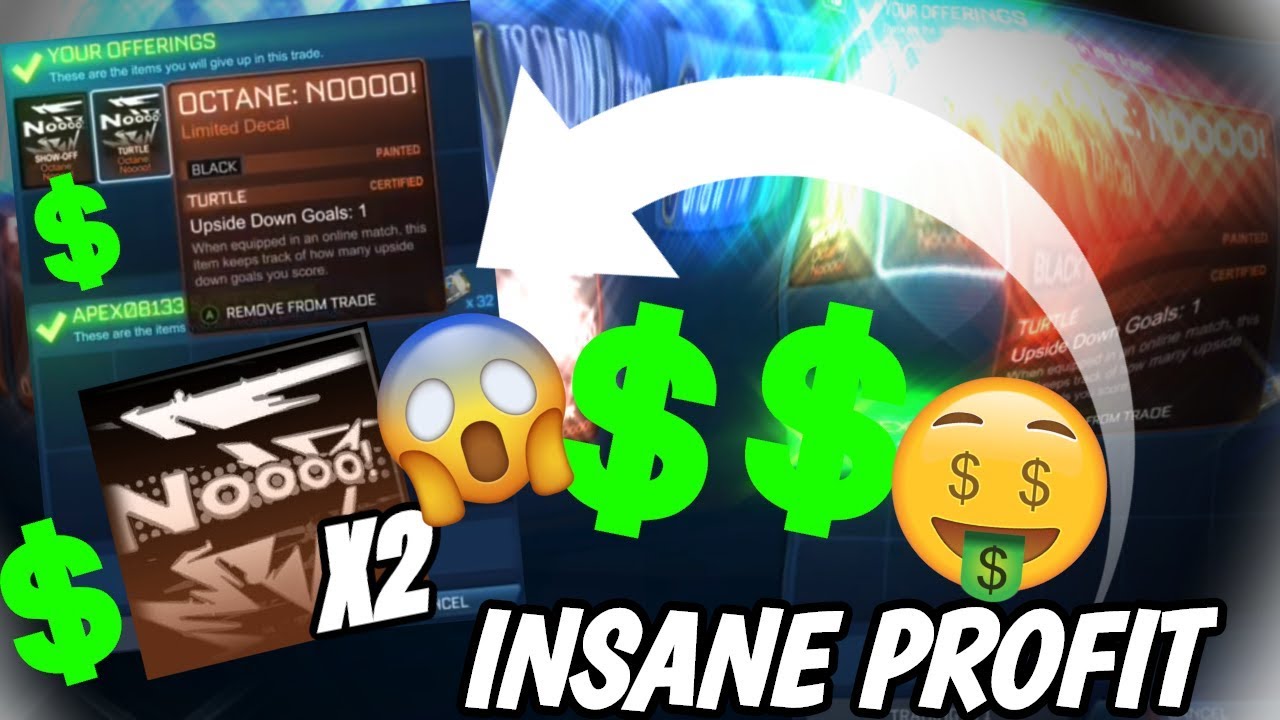 SELLING 2 BLACK OCTANE NOOOO! DECAL FOR 32 KEYS!! (Rocket League Rich ...