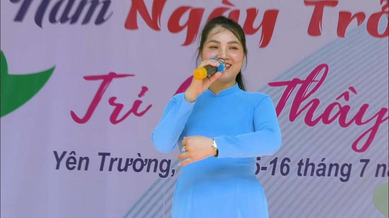 BỤi PhẤn Ca SỸ HuyỀn DiỆu HỘi KhÓa 40 NĂm TrƯỜng Th And Thcs YÊn