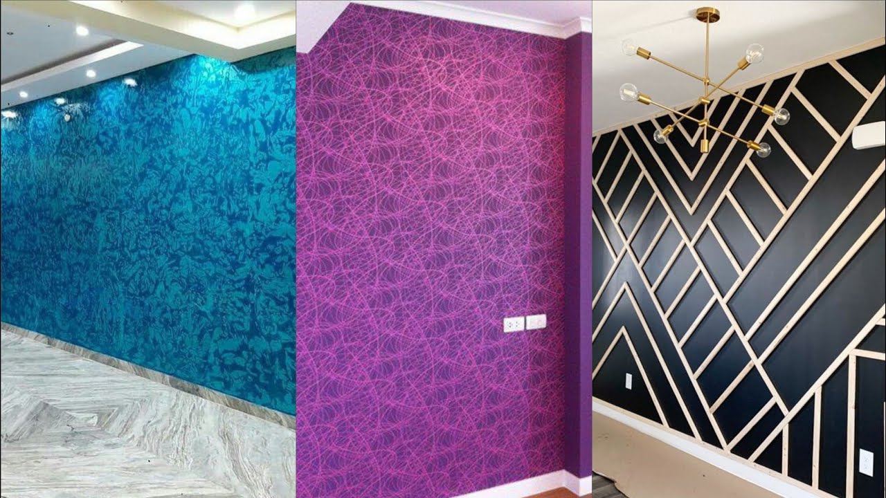 very pretty and amazing wall decor ideas//wall paper ideas - YouTube