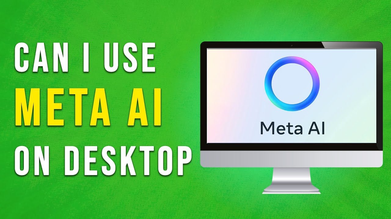 Can I Use Meta AI On Desktop (2024) - YouTube