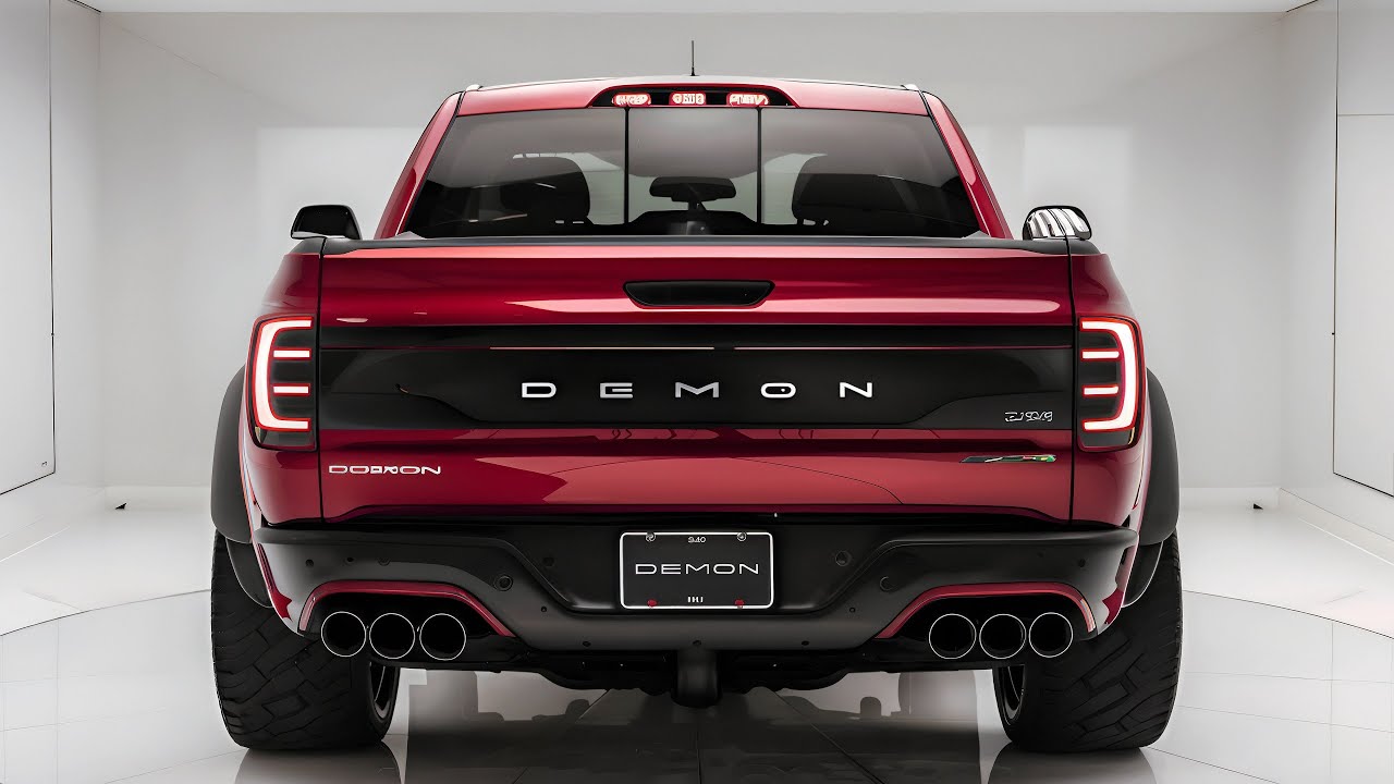2025 Dodge Demon Pickup: Power, Luxury, and Performance Like Never ...