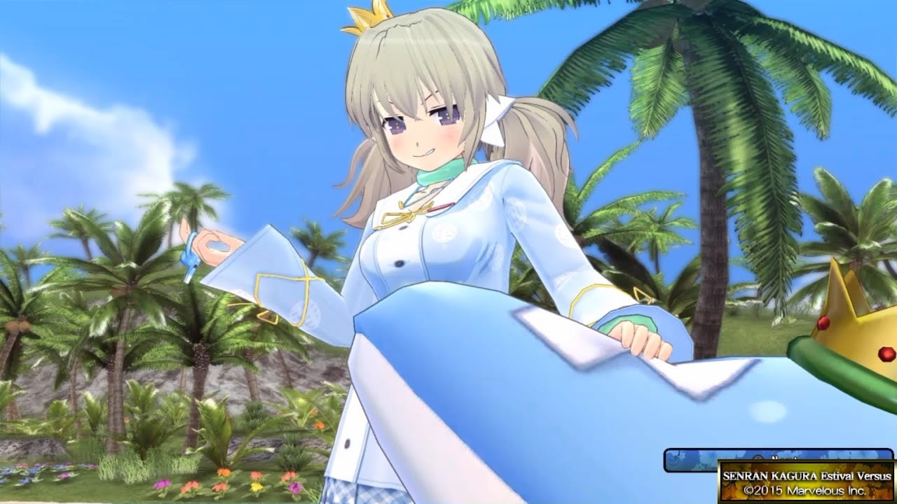 Senran Kagura: Estival Versus (PS4) - Kafuru Gameplay - YouTube