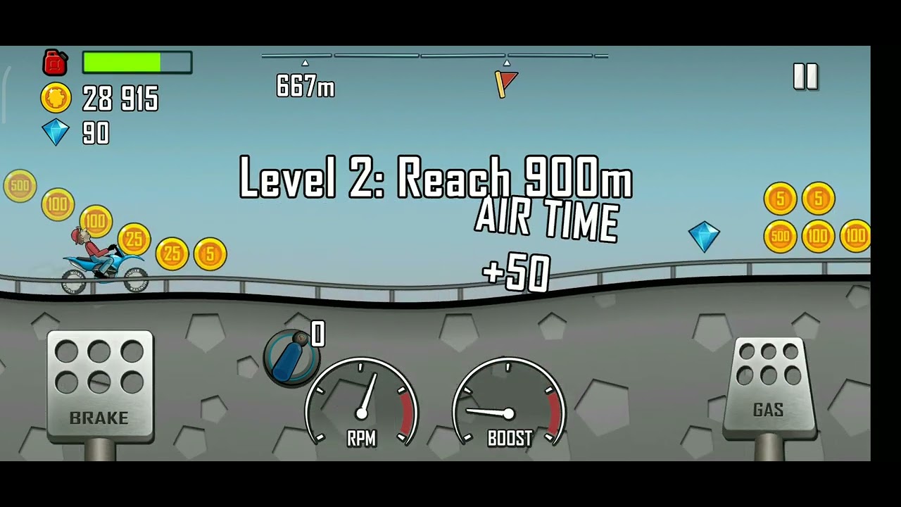 New level unlock 😱😱 #hillclimbracing - YouTube