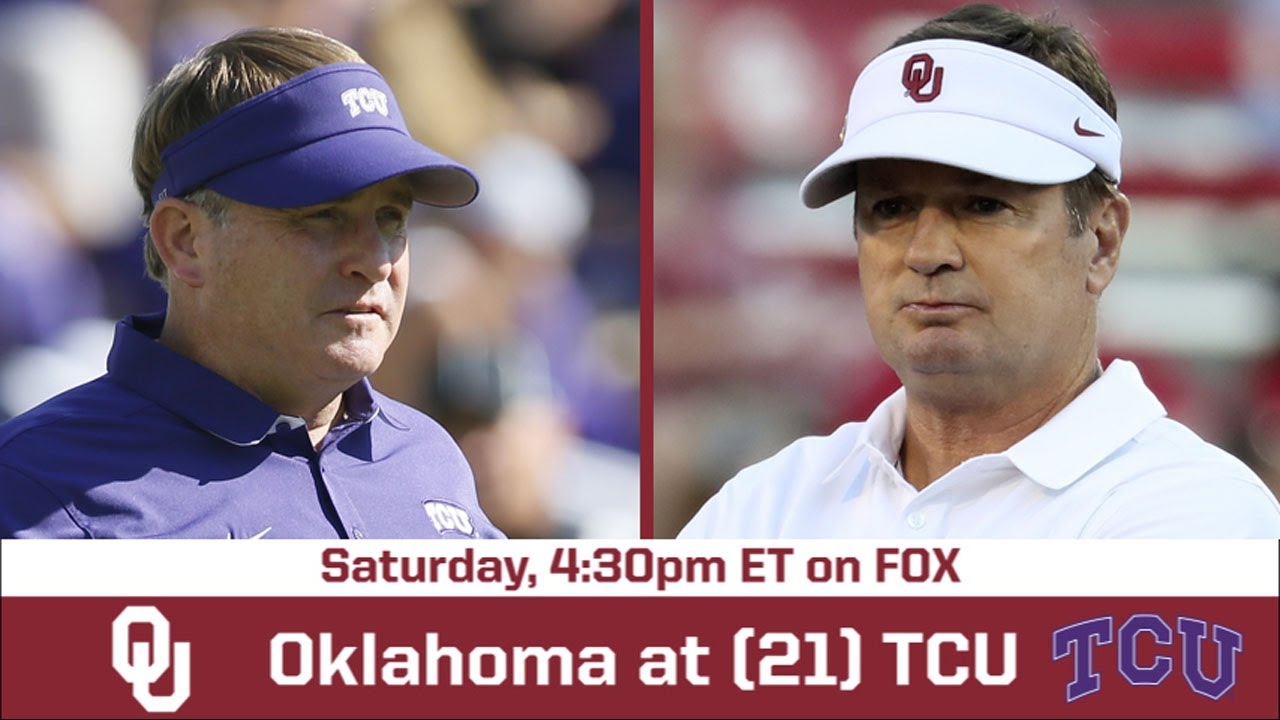 Oklahoma - TCU Game Preview| BREAKING THE HUDDLE WITH JOEL KLATT - YouTube