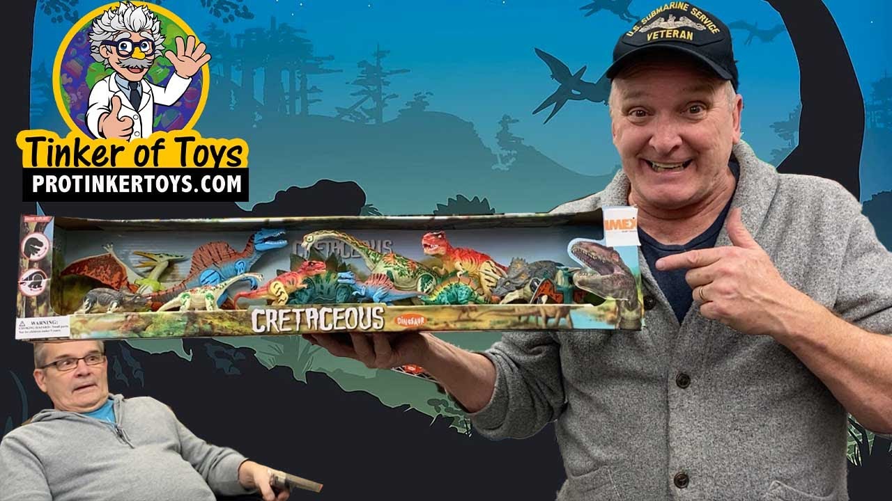 12 Dinosaur Articulating Set | IMX49010 | IMEX Model Company - YouTube