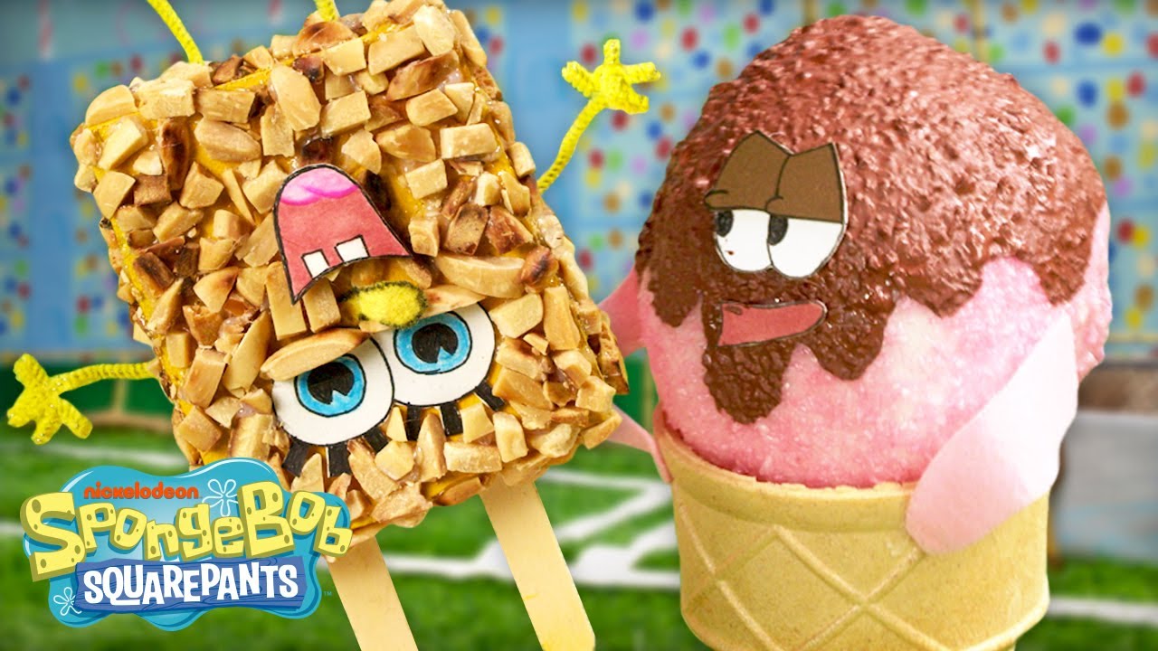 SpongeBob vs. Patrick... IRL 💥 | "Fry Cook Games" Episode Recreation ...