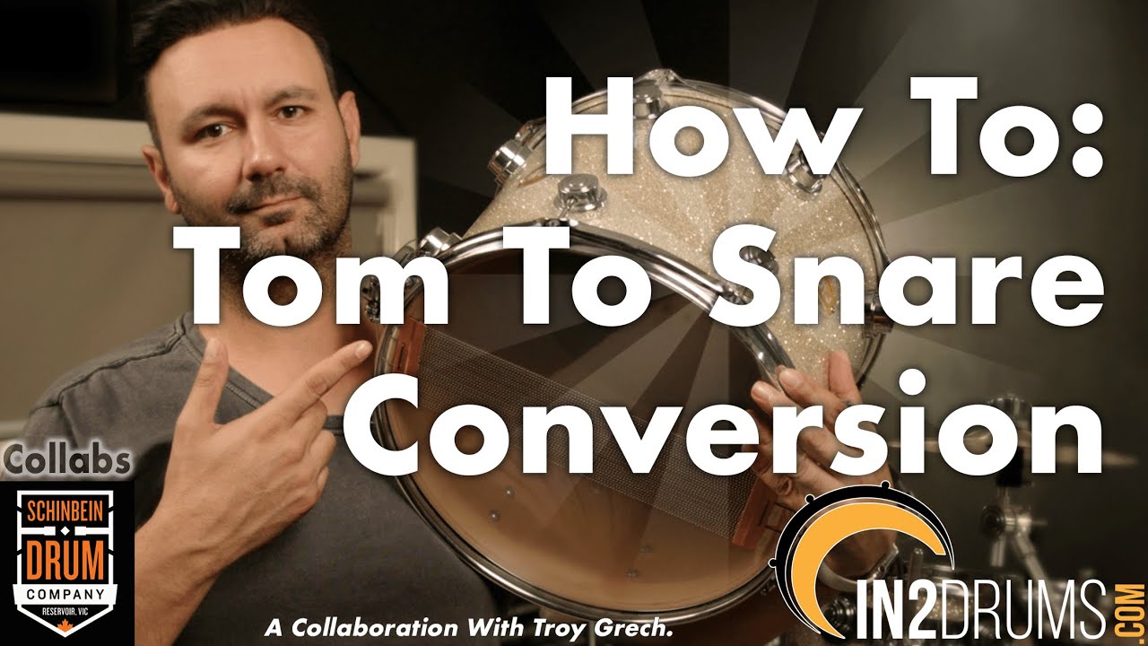 How To: Tom To Snare Conversion. A Collaboration with Troy Grech from ...