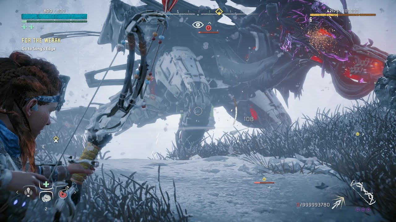 Horizon the frozen wild Easy way to kill daemonic scorcher - YouTube
