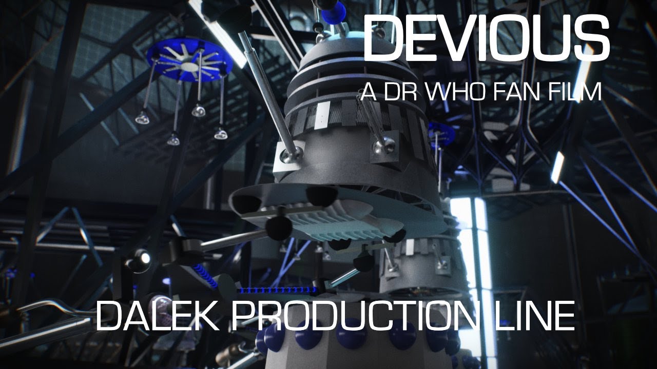 Doctor Who Devious Dalek production line - YouTube